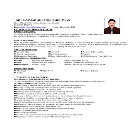 shafiq CV | DOCX