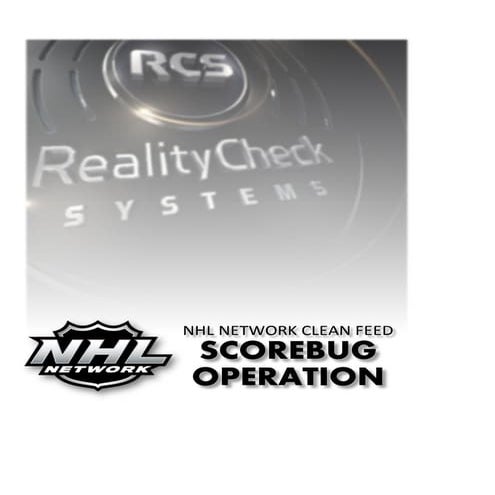 RCS Scorebug Instructions | PDF