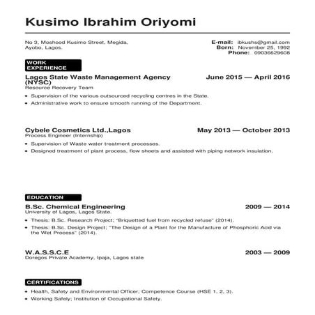 Kusimo Ibrahim Oriyomi (1) | PDF