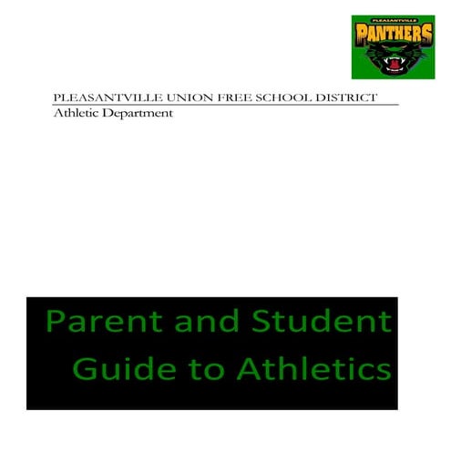 Athletic Handbook | PDF