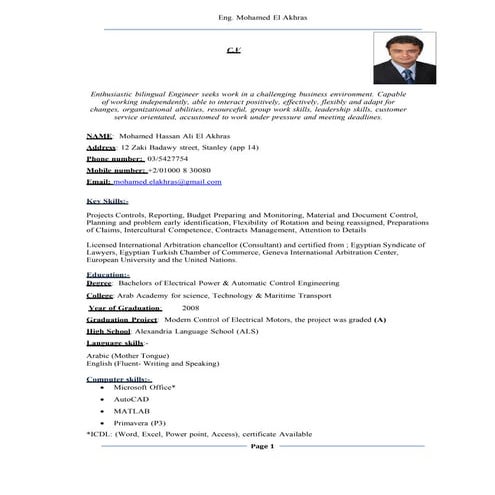 M Akhras CV (7) | PDF