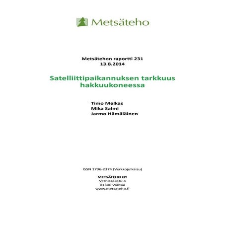 Raportti_231_Satelliittipaikannuksen_tarkkuus_hakkuukoneessa_tm_ym | PDF