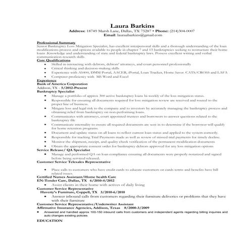 Resume-141028 | PDF