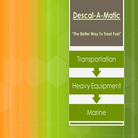 Descal-A-Matic Fuel Saver Technology 13 May 2016 | PPT