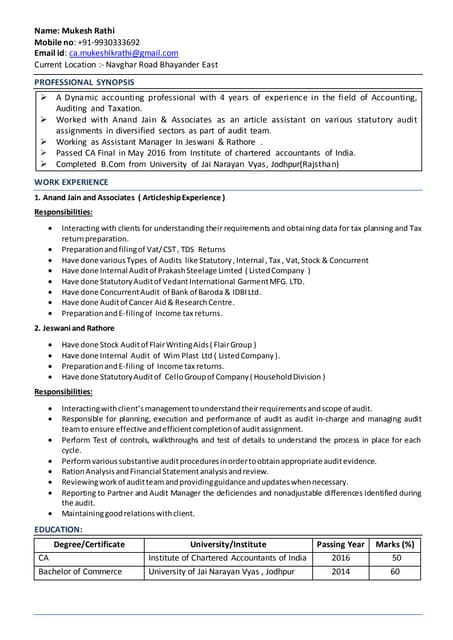 HARSH JAIN RESUME | PDF