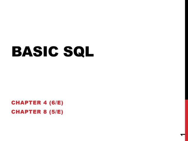 4 Basic Sqlpdf Sql Is A Standard Language For Storing Manipulating