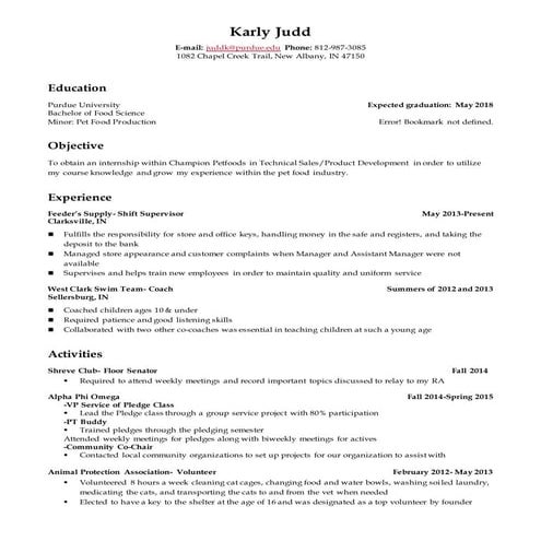 REVISED RESUME | PDF