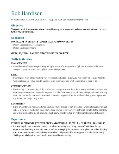 Jonathan Sullivan Resume | DOCX