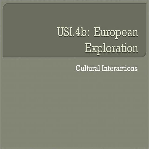 4b cultural interactions | PPT