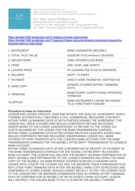 Process Flow Chart Sblc Issuance And Monetization Pptx Business Accounting And Finance