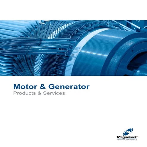 Motor Generator Brochure | PDF | Radio Control | Hobbies & Interests