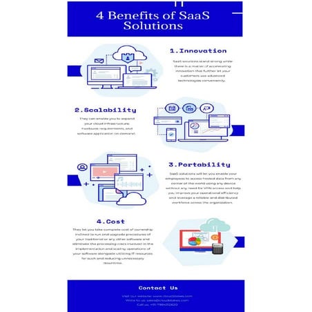 4 Benefits of SaaS Solutions | PDF