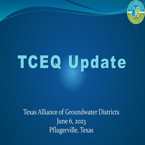 Panel Discussion on Groundwater Availability Certifications - Madison ...