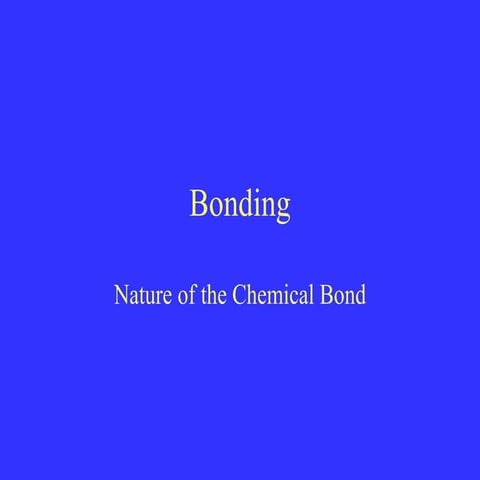 4. Bonding (Ionic Bonding) | PPT