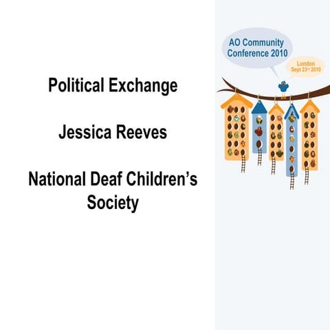 4b Political exchange AO community conference | PPT