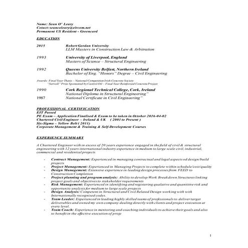 Sara resume new | PDF