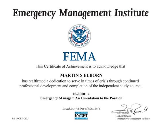 FEMA Active Shooter Cert | PDF