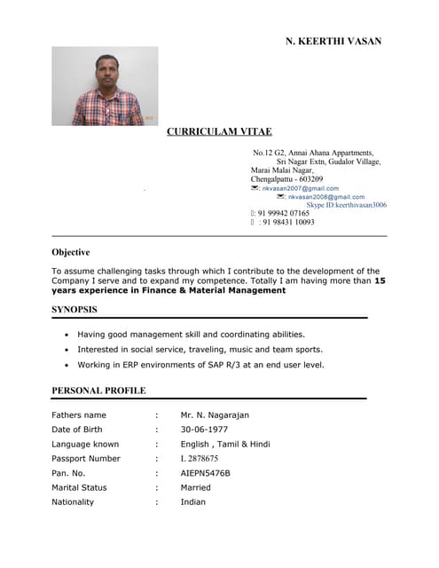 Resume Masood | DOC | Business Accounting & Finance | Business