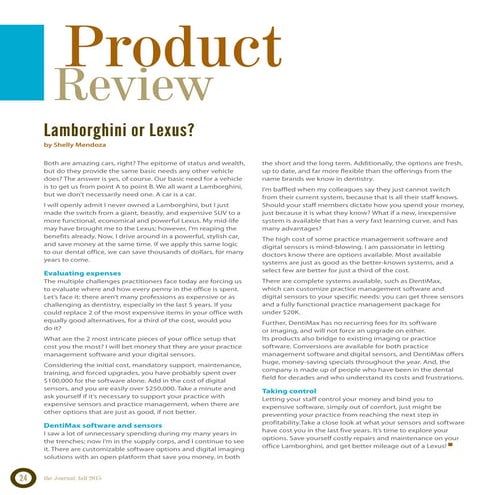 Product Review 2015 PubArticle | PDF