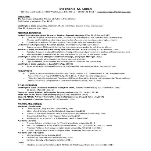 CV - without references | DOCX