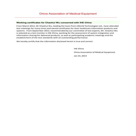 China Association of Medical Equipment | PDF