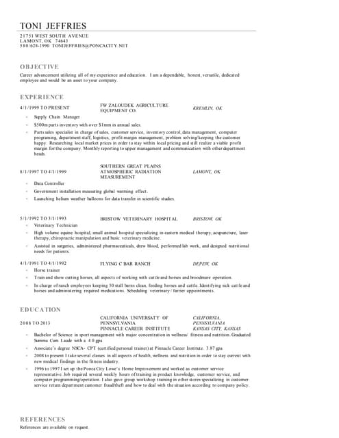 Zeta resume | DOCX