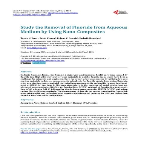 Fluoride as pollutant in air, water and its impacts on plants | PPTX