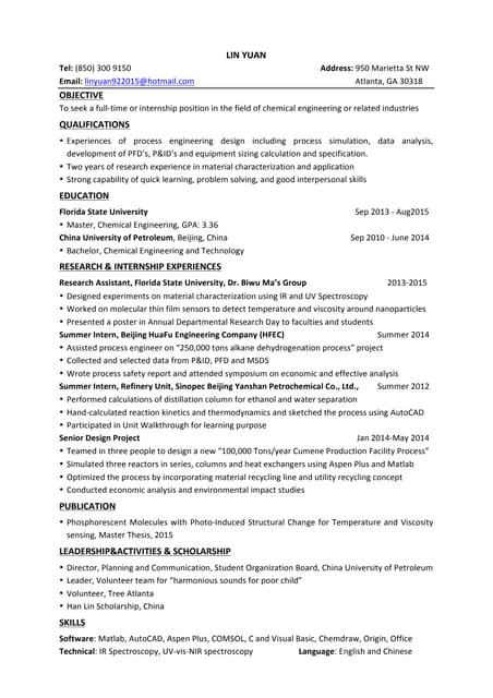 Boeing Resume | DOCX