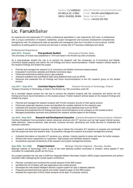 Curriculum english Marcone Rocco | PDF | Professional School ...