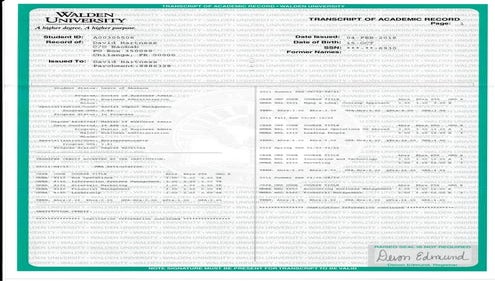ged transcript | PDF
