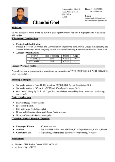 CURICULUM VITAE1 | PDF