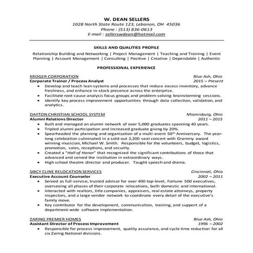 Brian p finnegan resume | DOC