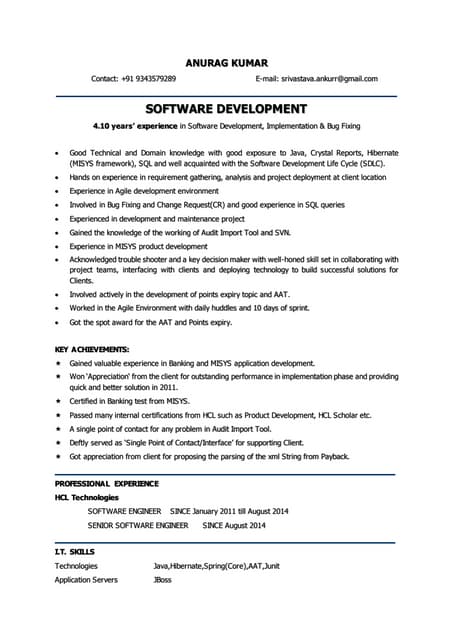 SG Vogel resume | PDF