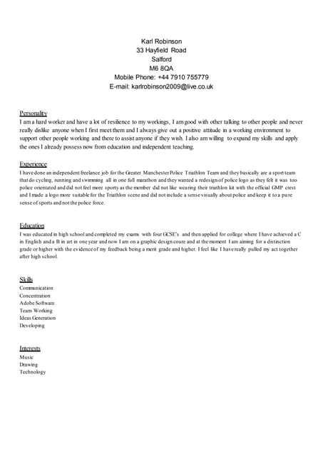 Vinnie Lau Design CV | PDF