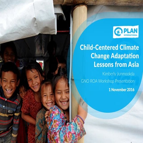 Involving Children in Climate Change Adaptation | PDF