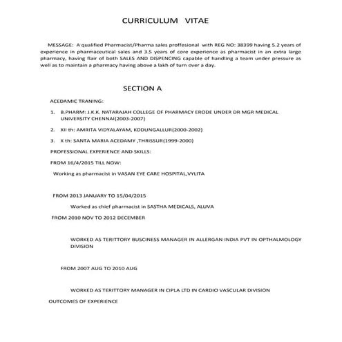 Sourav resume | DOC