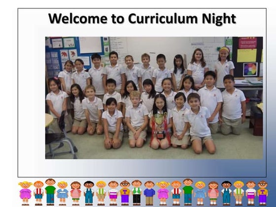 Curriculum night powerpoint | PPTX | Educational Assessment | Education