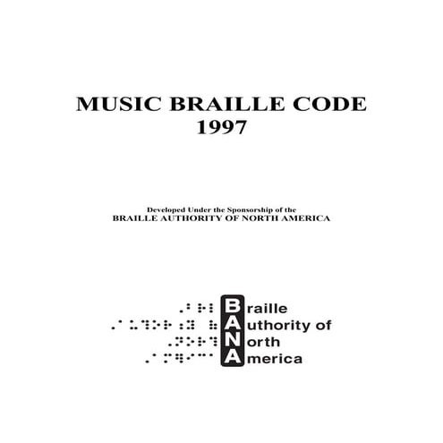 music braille code | PDF