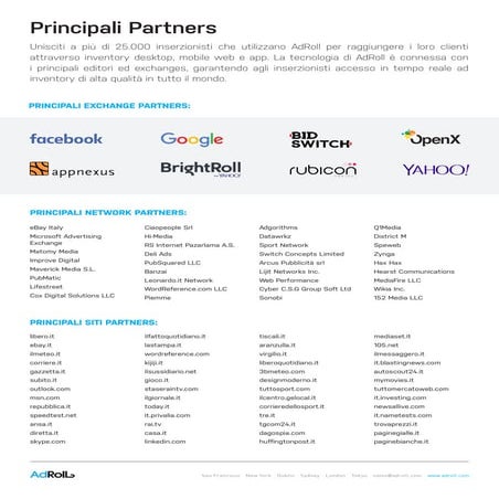 AdRoll - Top Partners_IT | PDF