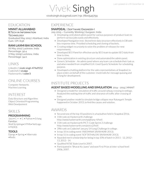 Advait Deshmukh Resume | PDF | Web Development | Internet