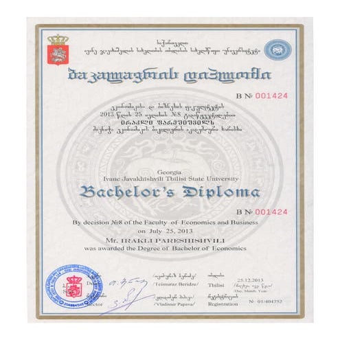 bachelor's diploma | PDF