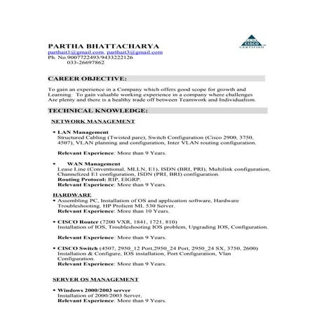 SkillCertificate | PDF