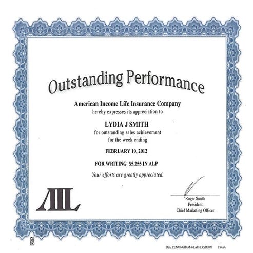 Outstanding Performance AIL | PDF
