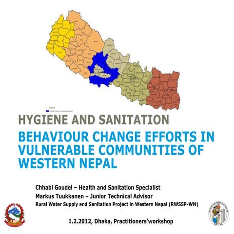 Hygiene and Sanitation Behaviour Change efforts in vulnerable ...