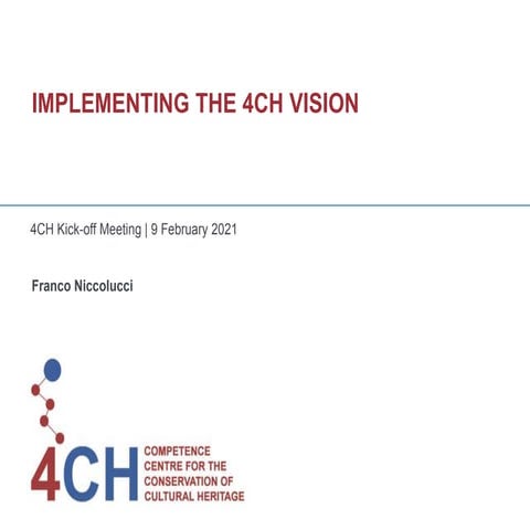 IMPLEMENTING THE 4CH VISION | PPT