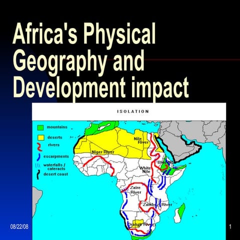 4 Class #5 Africas Physical Geography And Development Impact | PPT