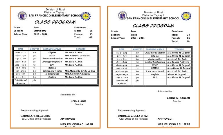 4 Class Program 2013 2014 4-class-program-2013-2014