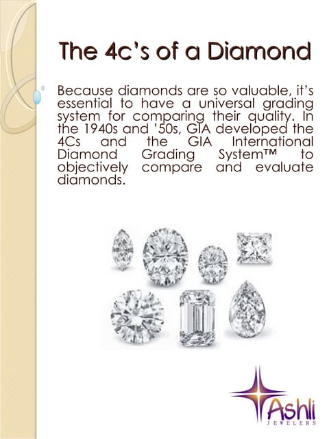 Difference Between Diamond And Gemstones | PPT