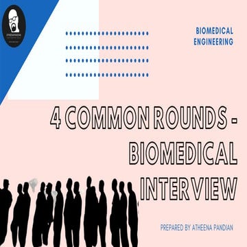 4 common rounds biomedical interview | PDF