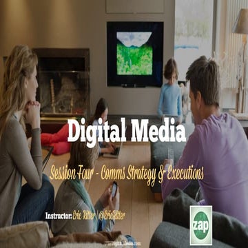 Digital Communications Strategy & Executions - USF Digital Media Course ...